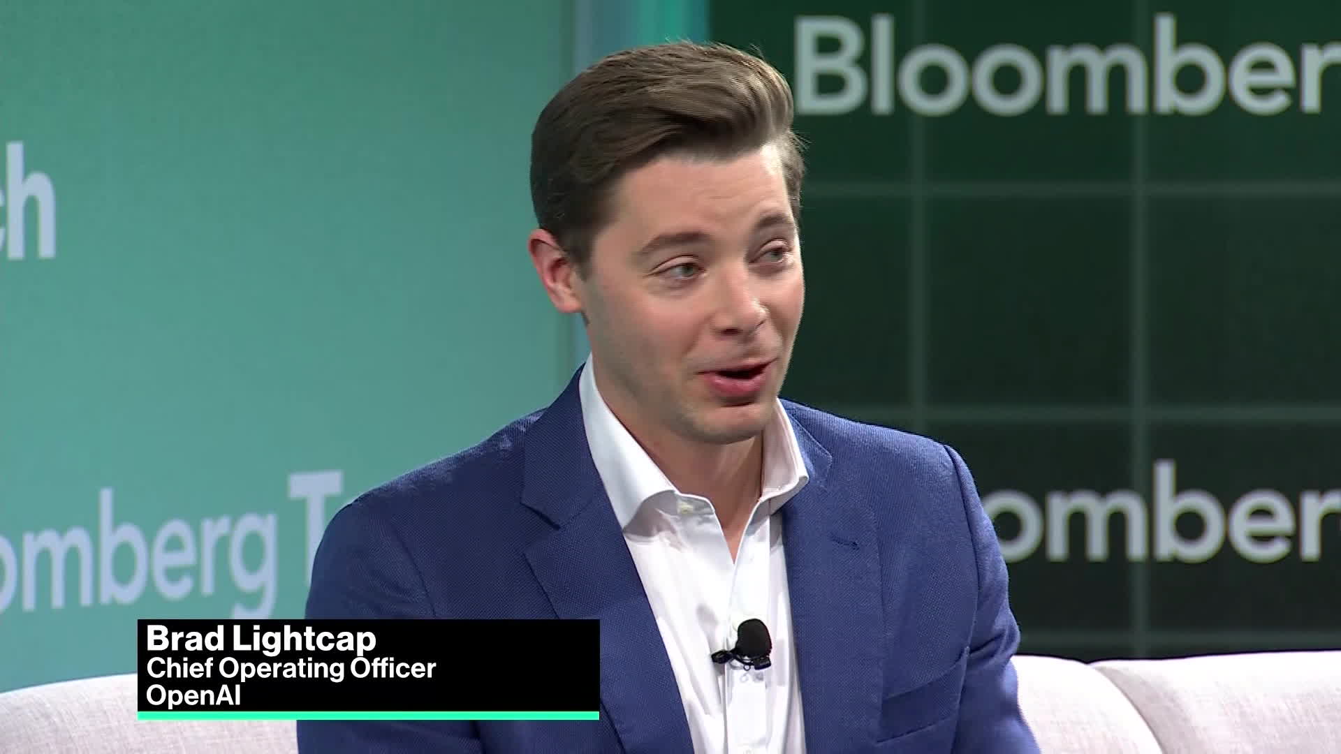 Watch OpenAI’s Lightcap on Business Applications for AI - Bloomberg