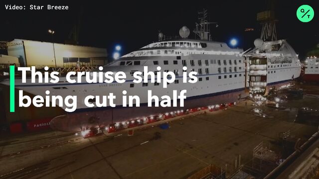 Why Cruise Lines Keep Cutting Their Ships in Half for Stretching ...