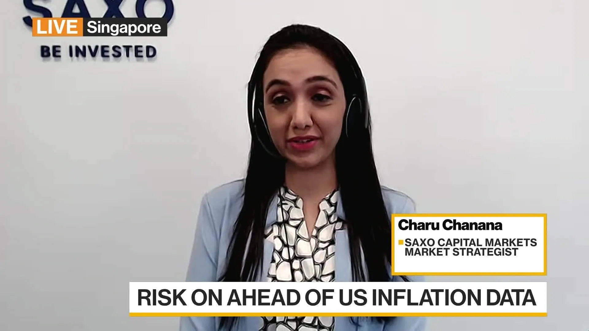 Watch Saxo Capital Markets' Chanana on Global Markets - Bloomberg