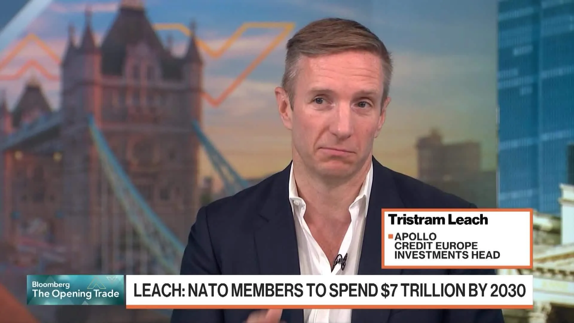 Watch Apollo Targets Credit Investments in Europe AI, Defense - Bloomberg
