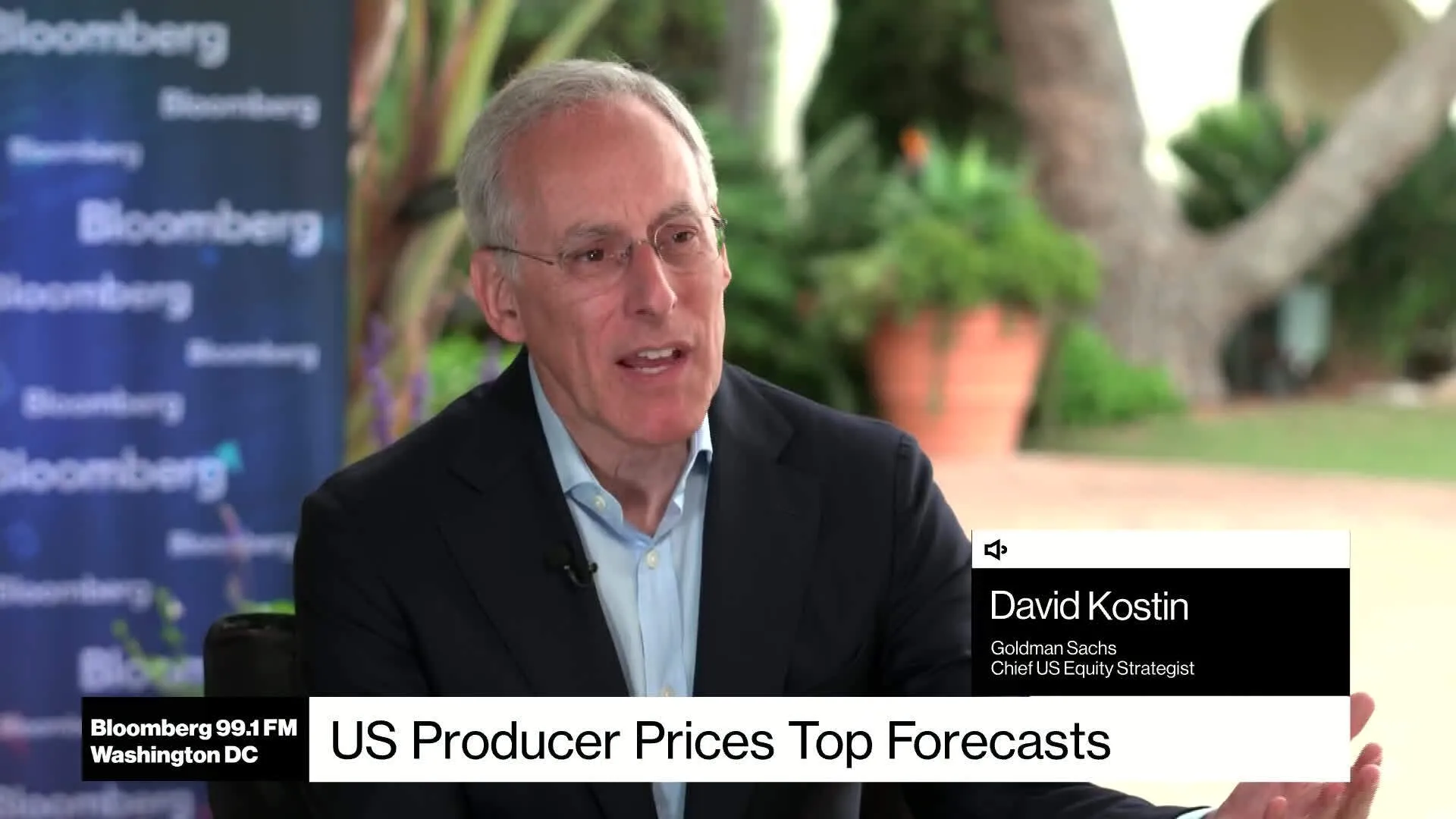 Watch Goldman's Kostin Expects Flat Return From Stocks - Bloomberg