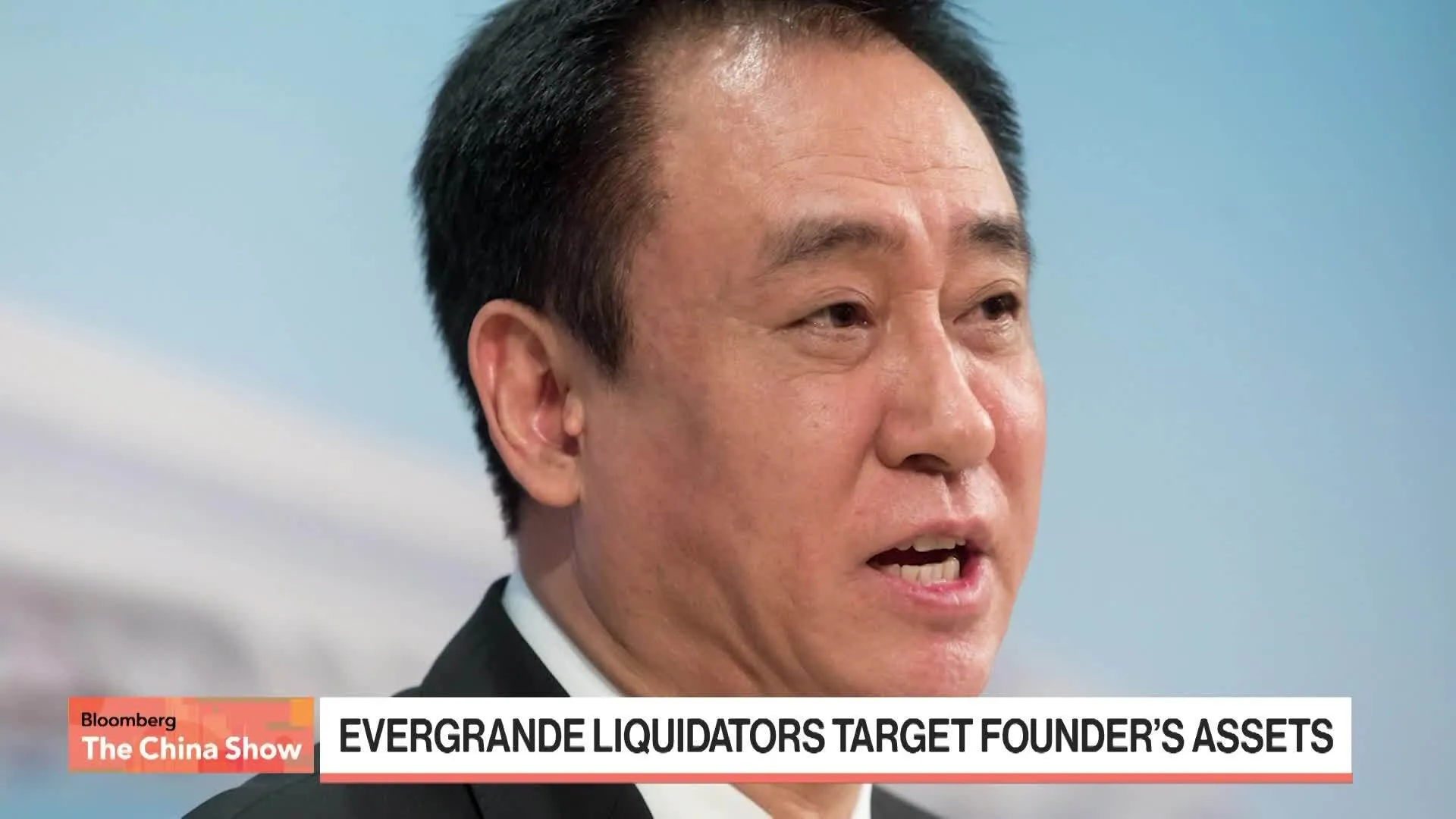 Watch China Evergrande Founder In Eye of Liquidation Storm - Bloomberg