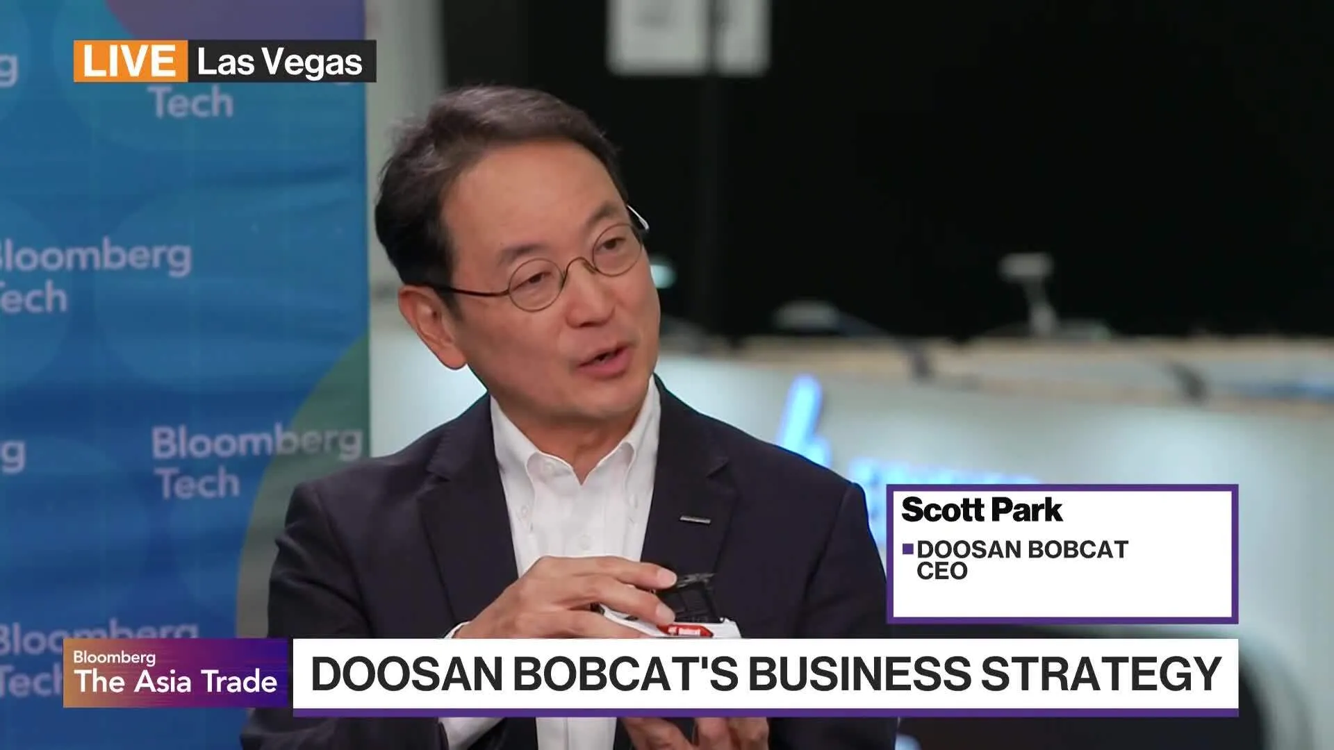 Watch Doosan Bobcat CEO on AI in Manufacturing - Bloomberg