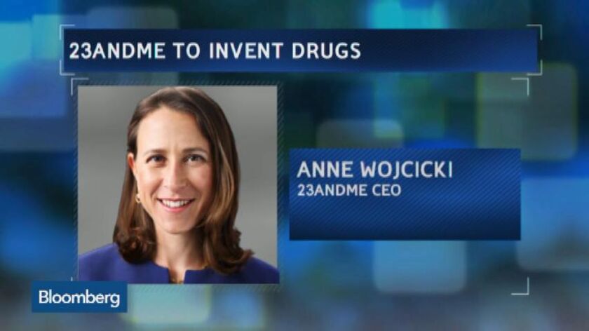 23andMe Turns DNA Data Into Drugs in Startup’s Latest Twist - Bloomberg