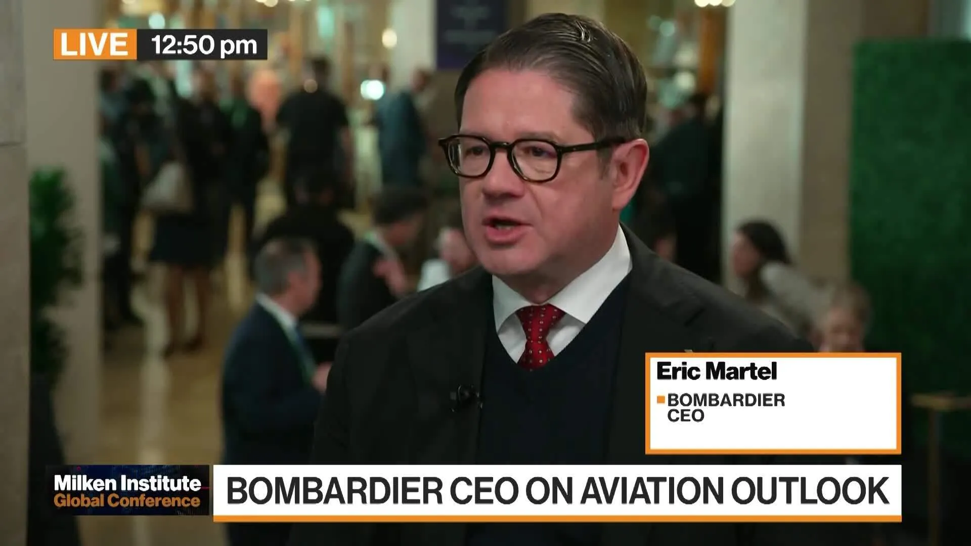 Watch Bombardier CEO on Aviation Outlook - Bloomberg