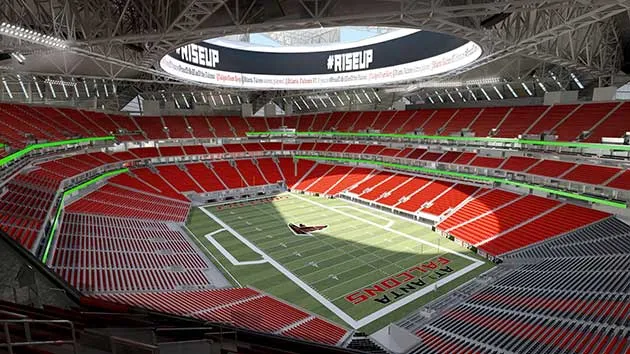 Football Atlanta New Roof Design Atlanta Falcons Wikipedia